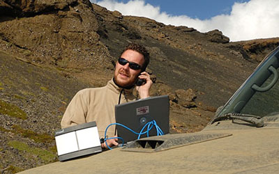 BGAN - Portable Global Satellite Internet & Phone from Ground Control